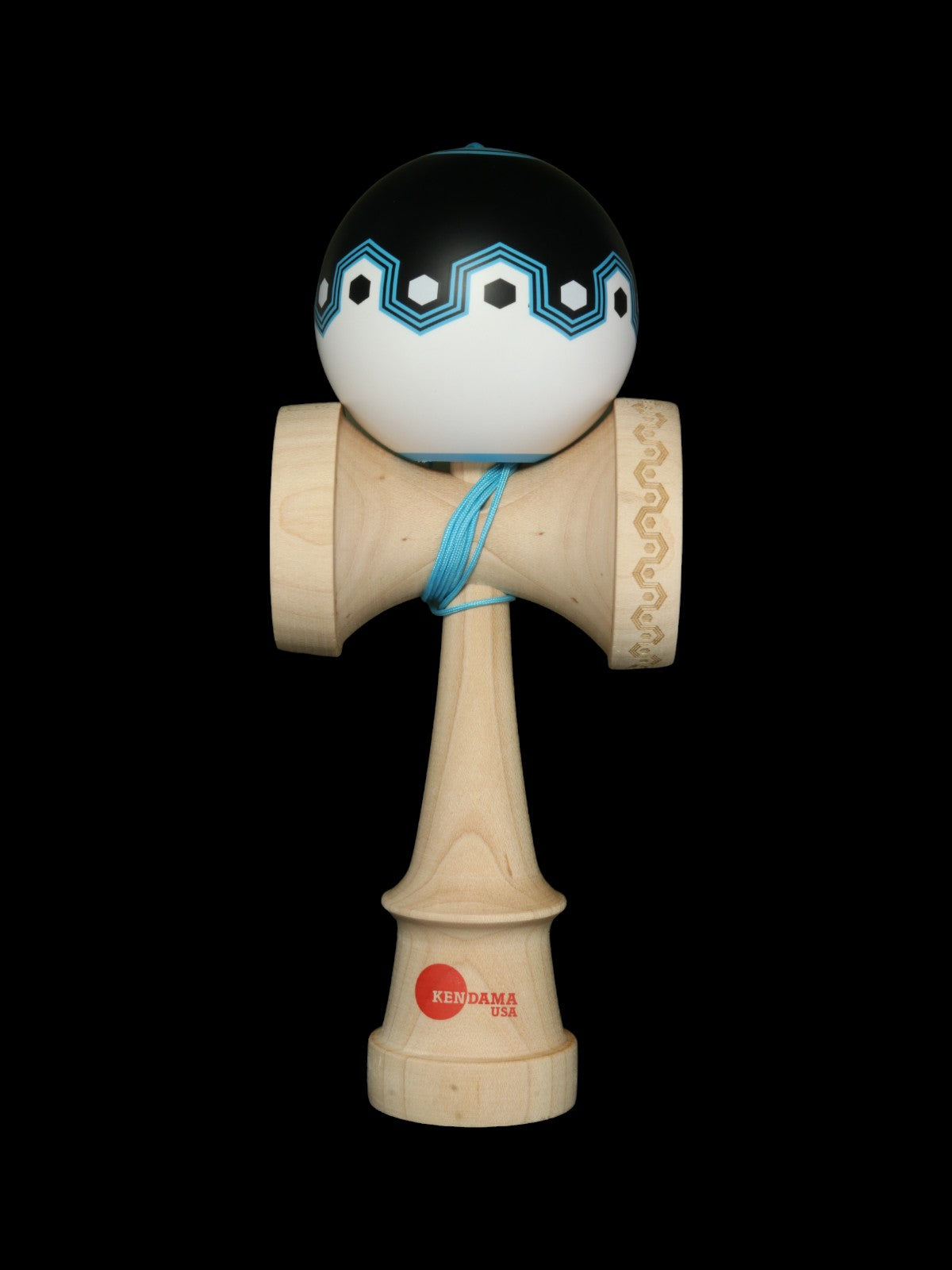 KAIZEN ORIGAMI - LUNA SHAPE - BLACK & WHITE – Kendama Senses
